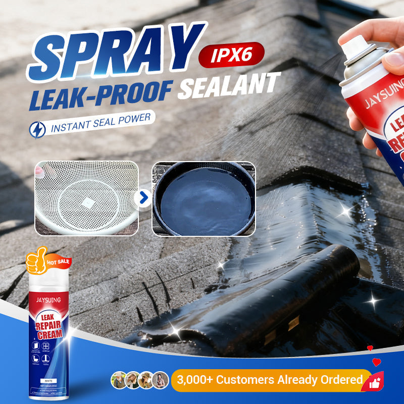 Instant Leak Repair Spray - Seals Cracks & Gaps in 5 Minutes, Waterp ...