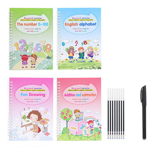 Groove Grid Handwriting Book for Kids – detroitrain